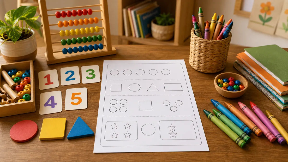 Maths Worksheet for UKG | India Practice | iBloom