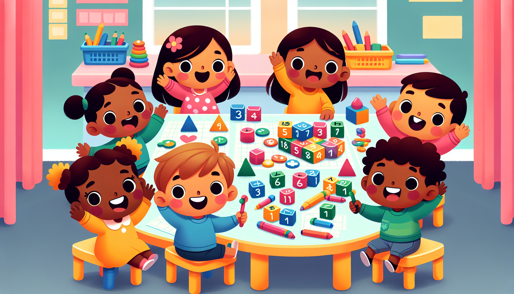 Kindergarten Math Activities | iBloom